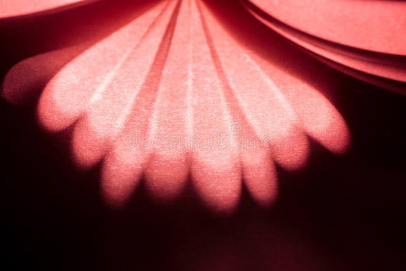 Abstract Background with Shadows and Red Rays on Dark. Stock Image ...