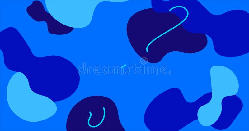 Abstract Background Shape Backdrop. Blue Wallpaper Stock Illustration ...
