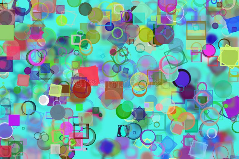 Abstract Background with Shape. Pattern, Color, Decoration, Random ...