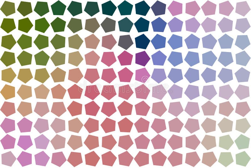 Abstract Background with Shape of Pentagon Pattern. Graphic, Details ...