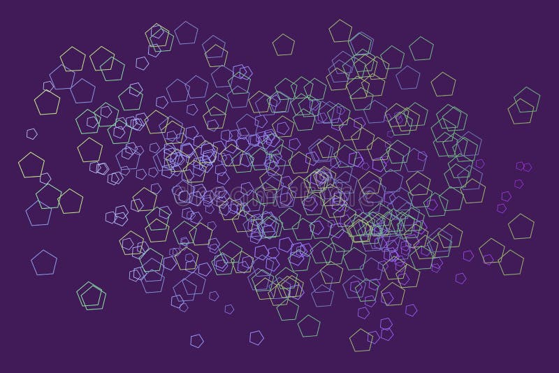 Abstract Background with Shape of Pentagon Pattern. Web, Graphic ...