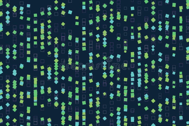 Abstract Background With Shape Of Square Rectangle Pattern Template Texture Vector