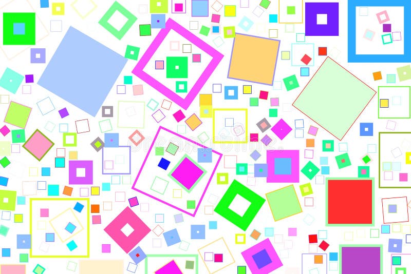 Abstract Background With Shape Of Square Rectangle Pattern Texture Style Backdrop And Overlap