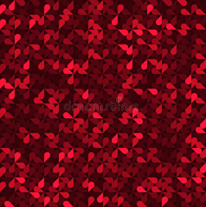 Abstract Background of Shapes in the Form of a Drop. Stock Vector ...