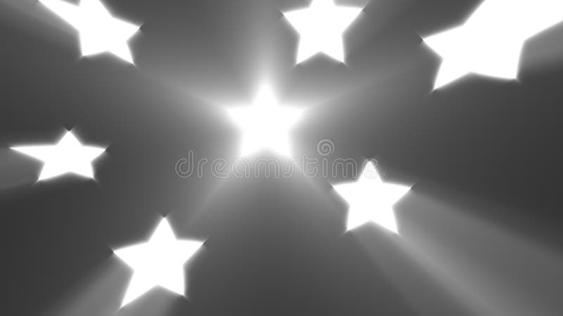 Abstract Background with Shiny Stars Stock Illustration - Illustration ...