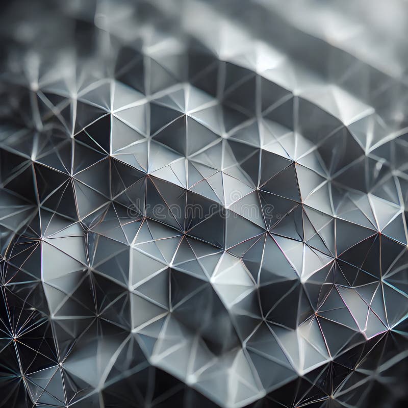 Abstract Background Showing Dark Triangular Plexus Structure Reflecting ...