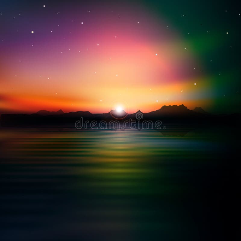 Abstract Sunrise Background Stock Illustrations – 176,828 Abstract ...