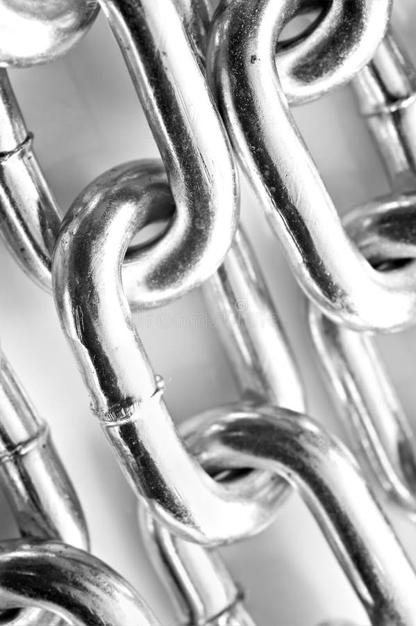 Abstract Background Of A Silver Chain Stock Photo - Image of metal ...