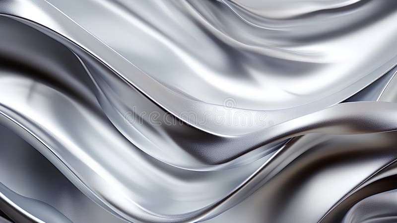 Abstract Background with Silver Metallic Texture Stock Illustration ...