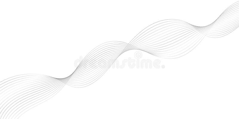 Abstract Background with Silver Waves for Banner. Medium Banner Size ...