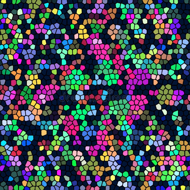 Abstract Background Similar To Mosaic Stock Vector - Illustration of ...