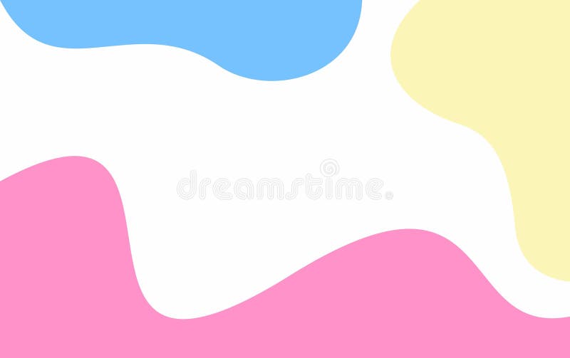 Abstract Background Simple Design. Colorful Fluid Shape Abstract Design ...