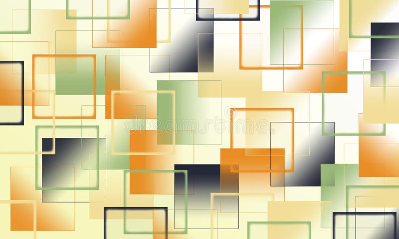 Abstract Background with Simple Square or Rectangle Geometrical Shapes ...