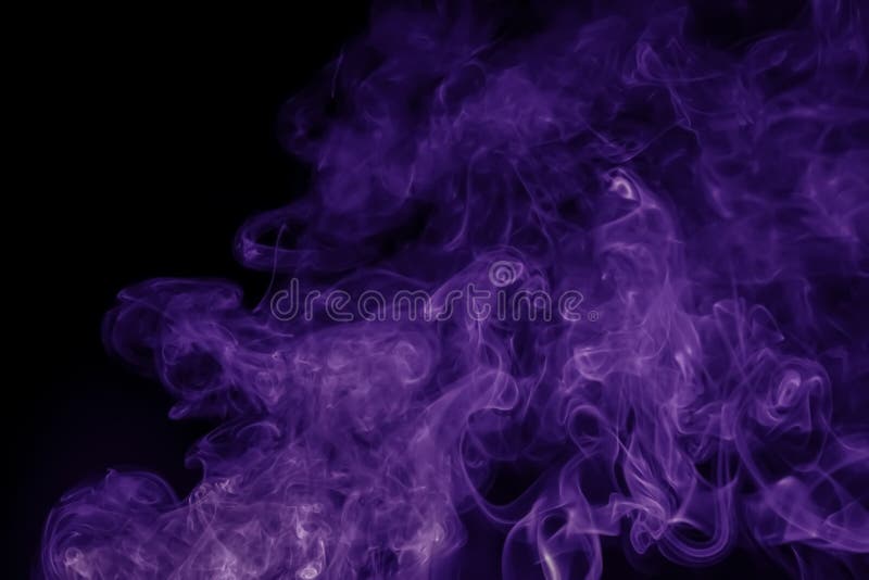 Purple Smoke Abstract Background Stock Illustration - Illustration of ...