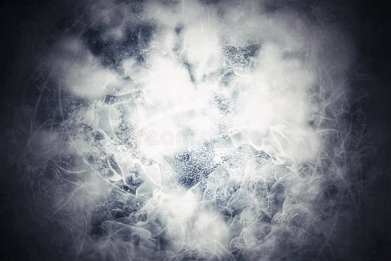 Abstract Background of Smoke Billowing in the Dark Stock Image - Image ...