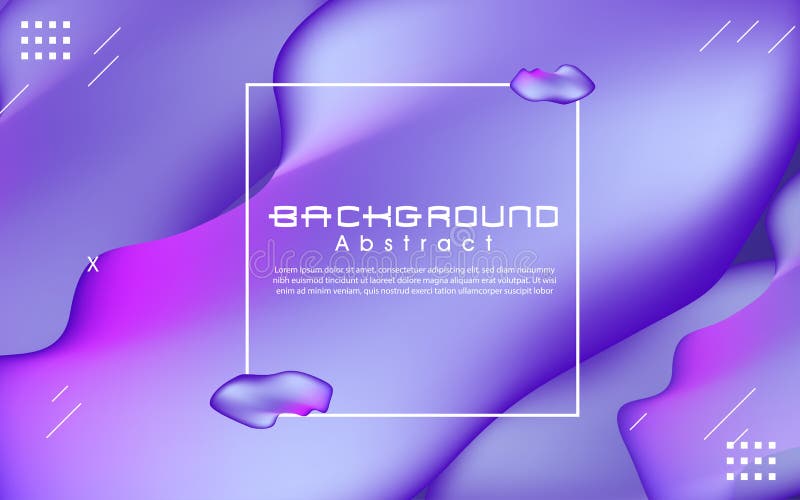 Abstract Background with Soft Colored Liquid Form Stock Vector ...