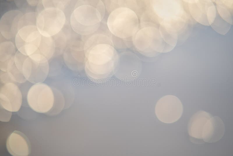 Abstract Background of Soft Creamy Bokeh Circles Stock Image - Image of ...
