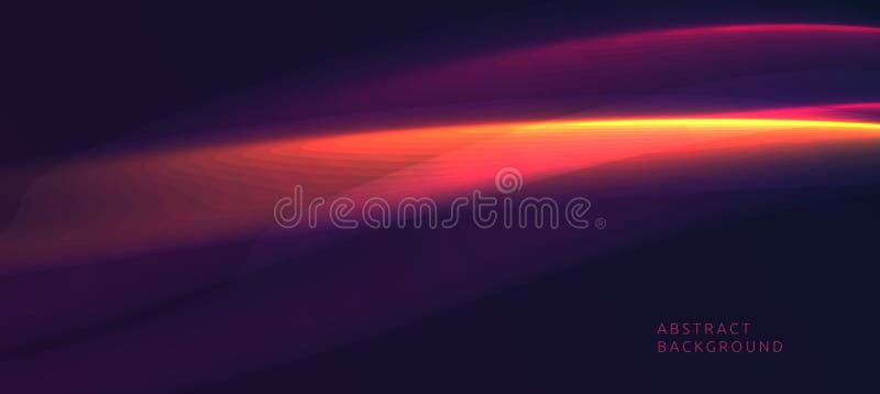Abstract Background with Soft Light Shapes Glowing in the Dark Stock ...