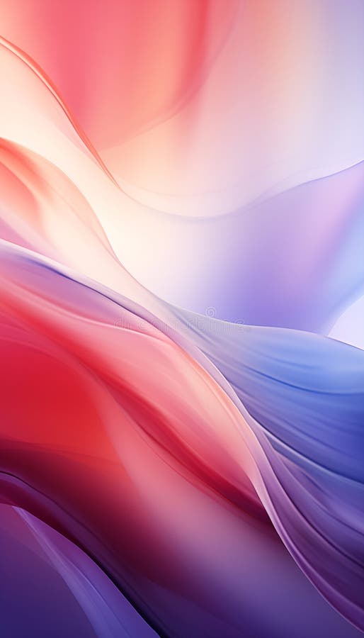 Abstract Background with Soft Pastel Waves. Gradient Colors. for ...