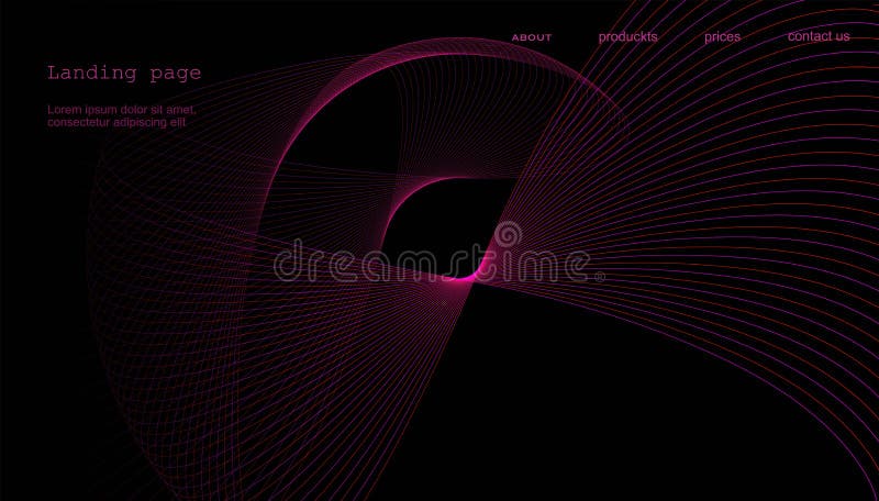 Abstract Background. Space Background with Linear Swirl. Stock Vector ...