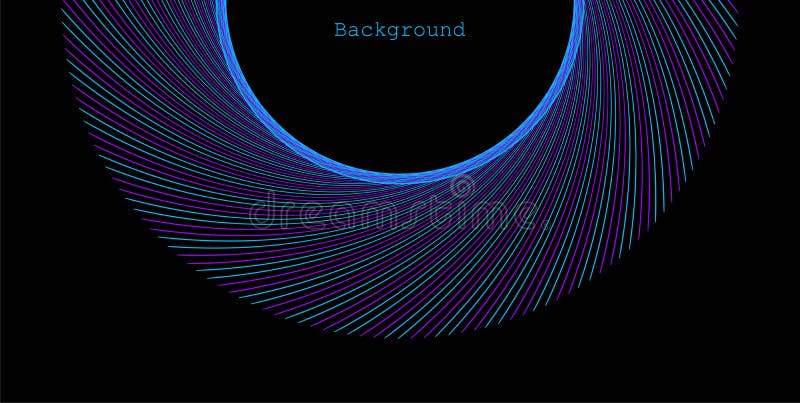 Abstract Background. Space Background with Linear Swirl. Stock Vector ...