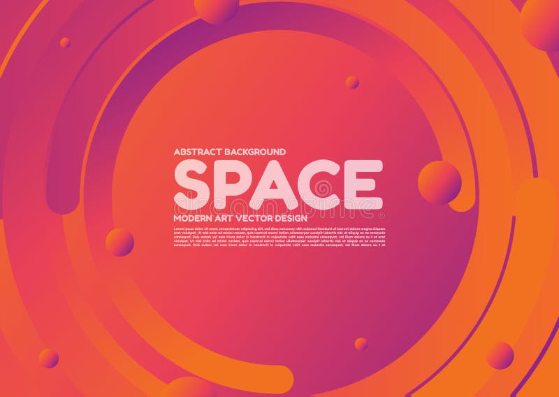 Abstract Background Space Modern Art Vector Design Line Shape Wave ...