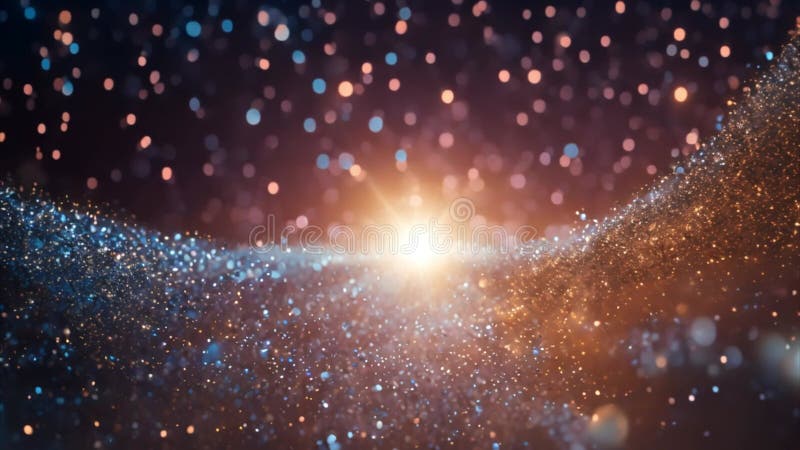 Sparkling Abstract Background with Lights Stock Footage - Video of ...
