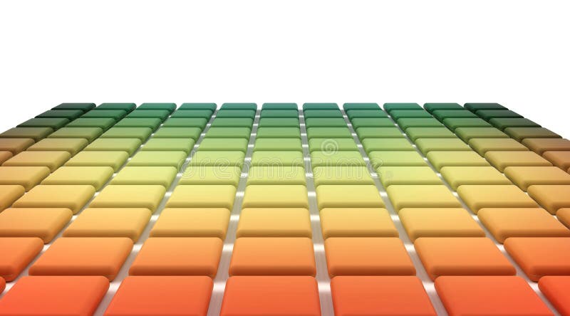 Abstract Background Spectrum Chart Stock Illustration - Illustration of ...