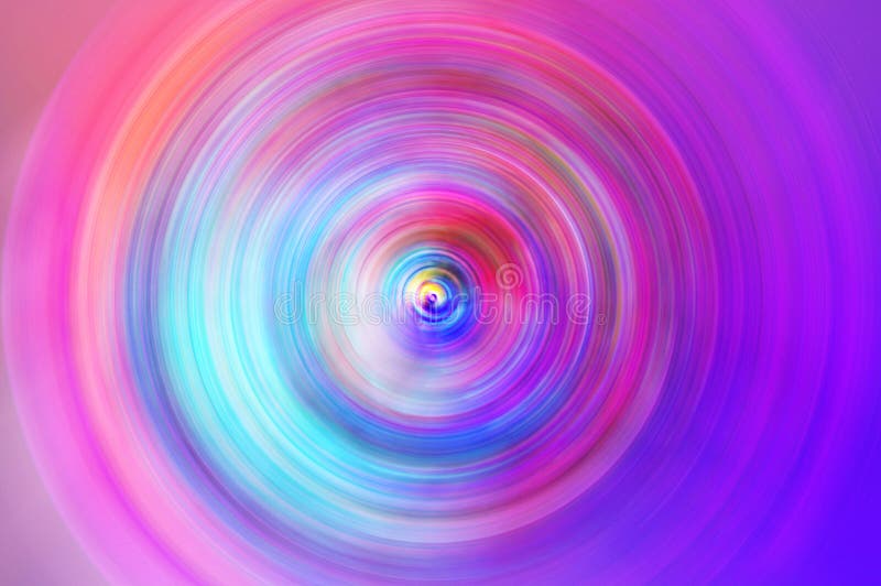 Abstract Background of Spin Circle Radial Motion Blur Stock Photo ...