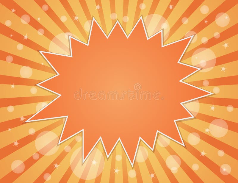 Abstract Background with Splash Star Banner Stock Vector - Illustration ...
