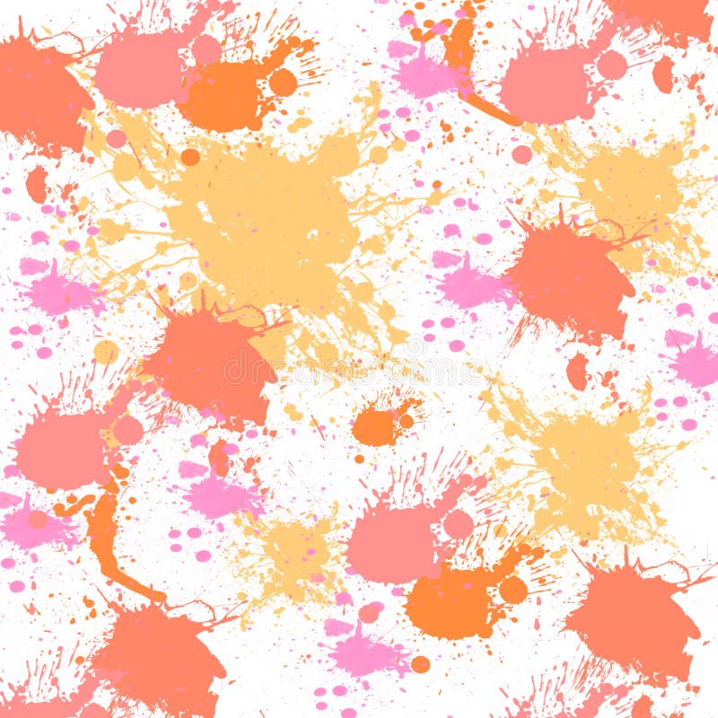 Abstract Paint Splatter Background Stock Illustration - Illustration of ...