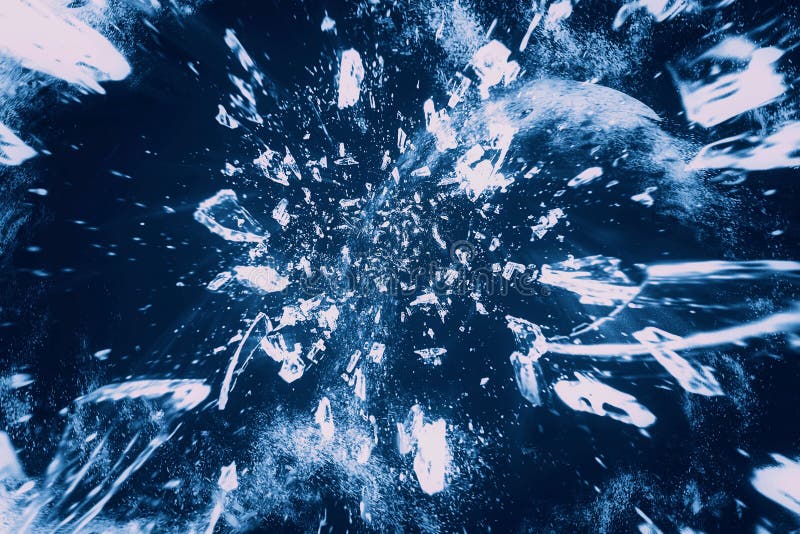 Abstract Background with Blue Splashes Stock Image - Image of fluid ...