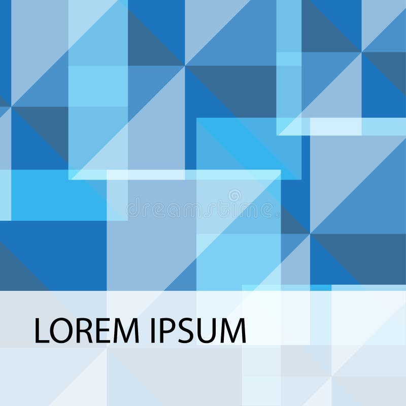 Abstract Background Square Blue Dark & Light Vector Stock Vector ...