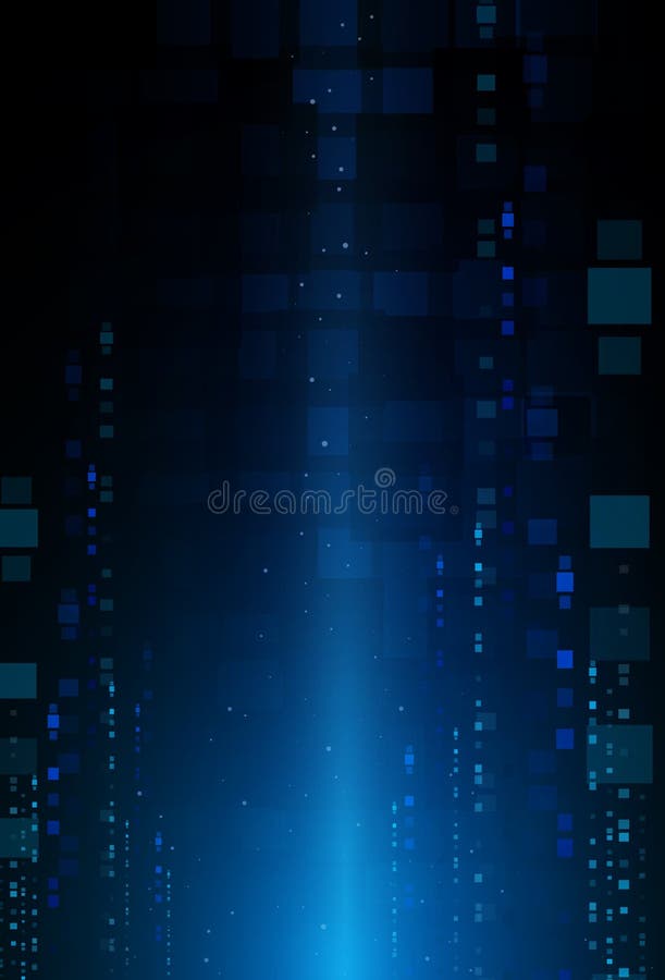Abstract Background is of Squares and Small Particles.Vector Stock ...