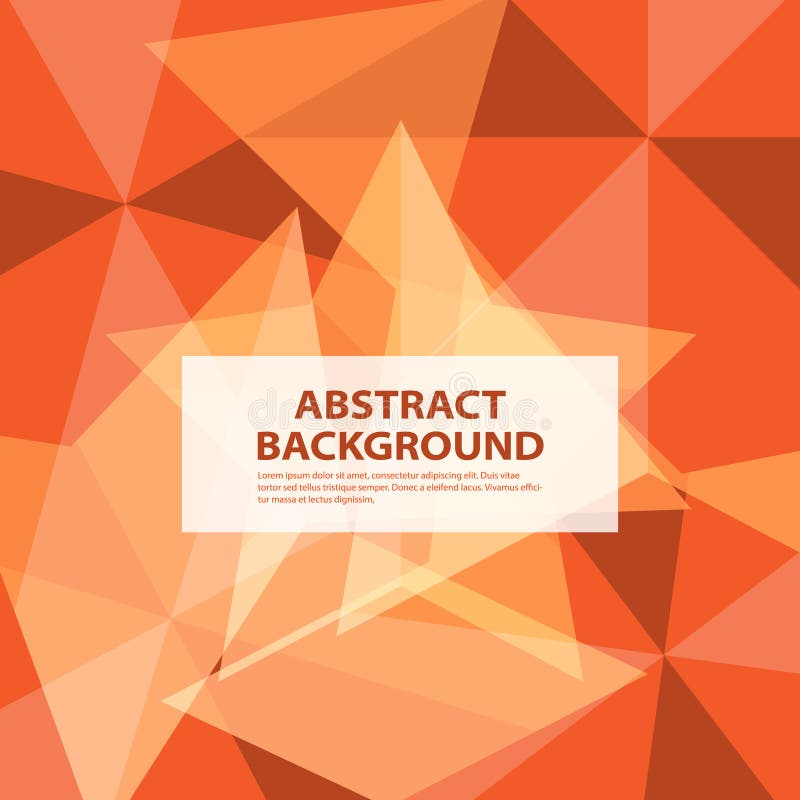 Abstract Background Star Dark Orange Color Vector Stock Illustration ...