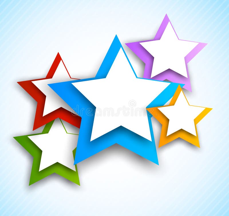 Abstract Background with Stars Stock Vector - Illustration of ...