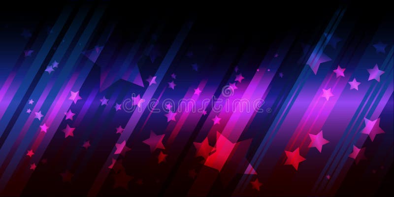 Abstract Background with Stars. Vector Illustration Stock Vector ...