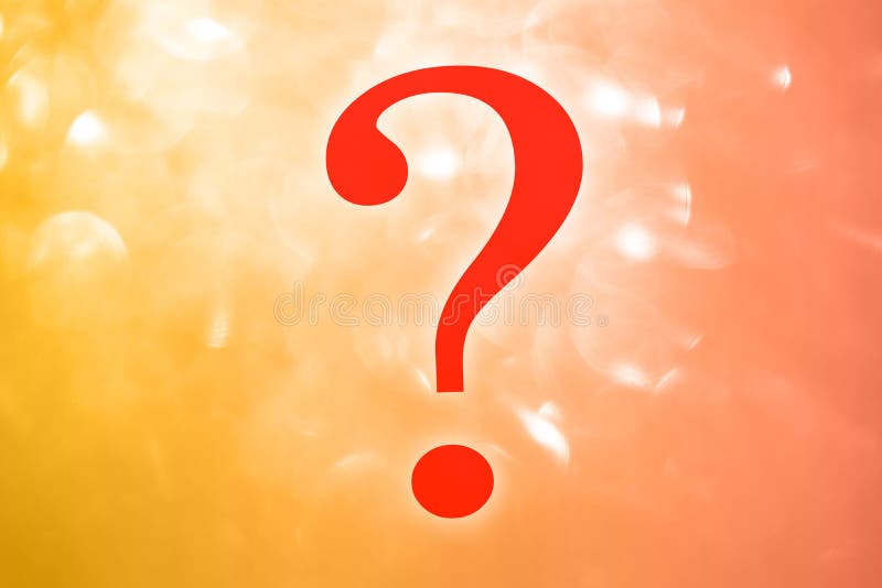 Abstract Background Stocking with a Question Mark with Cells, Bokeh ...