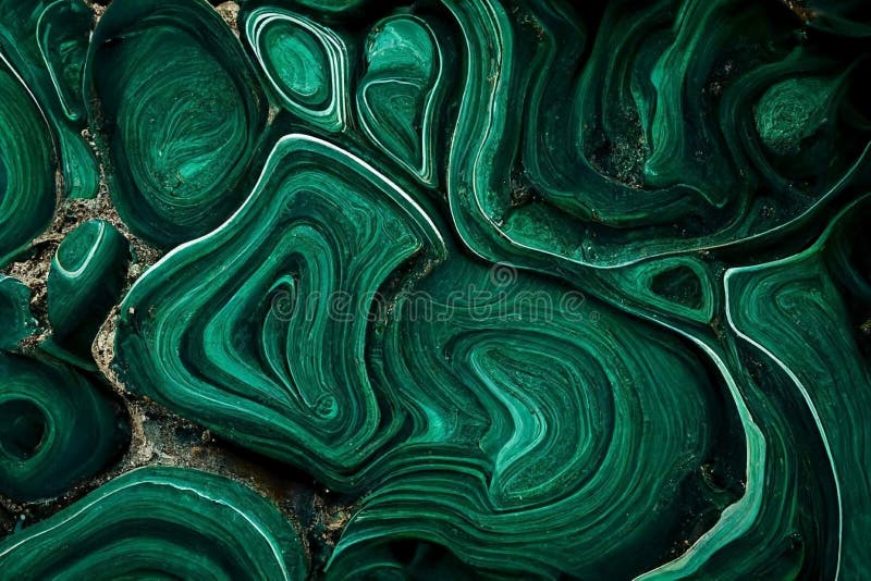 Texture of Malachite Stone Background. Watercolor Stains Wallpaper. for ...