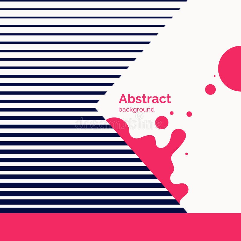 Abstract Background with Straight Lines and Splashes. Bright Vector ...