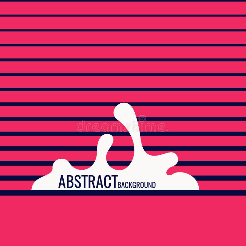 Abstract Background with Straight Lines and Splashes. Bright Vector ...