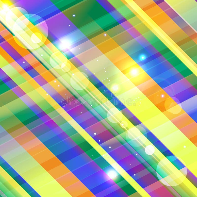 Straight Colorful Lines Abstract Background. Stock Vector ...