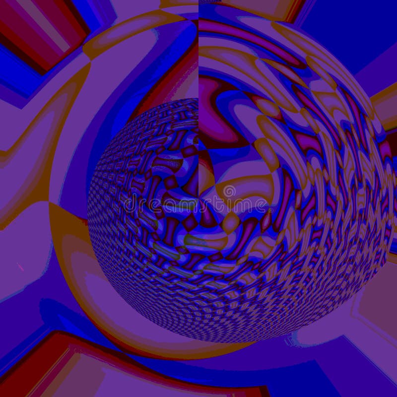 Abstract Background from Strange Shapes, Stock Illustration ...