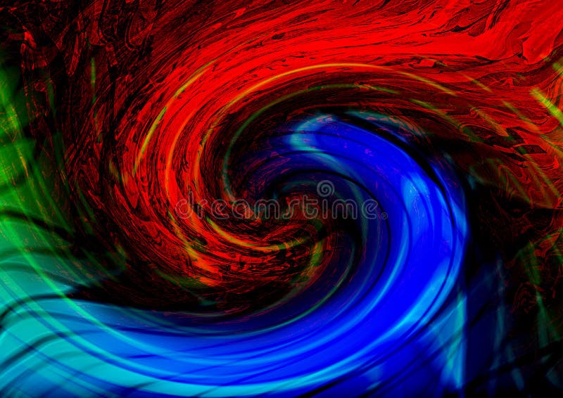 Abstract Background, Red Blue Swirl Background Stock Image - Image of ...