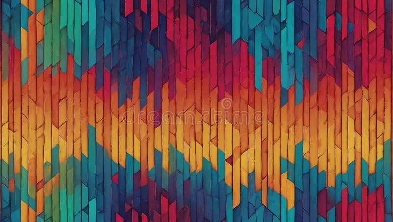Abstract Background, Pattern with Vertical Stripes of Warm Colors Stock ...