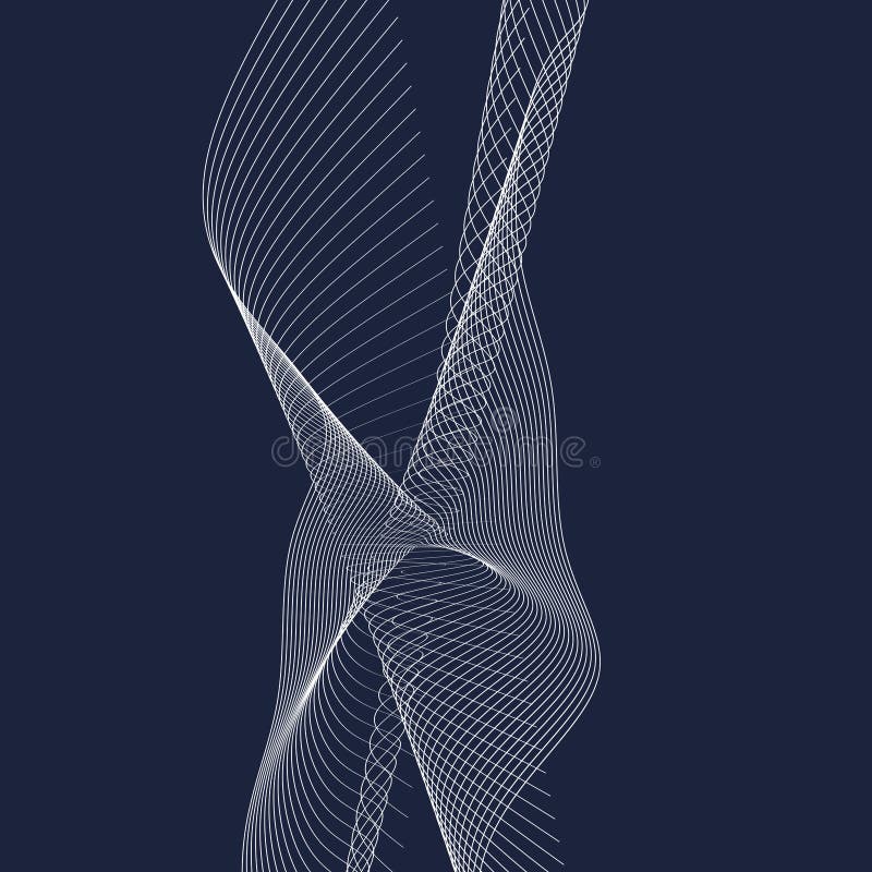 Lines pattern background. stock vector. Illustration of flow - 161410940