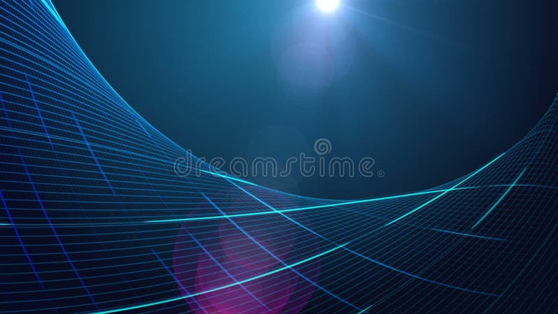 Abstract Background with Stripes and Lens Flare Stock Footage - Video ...