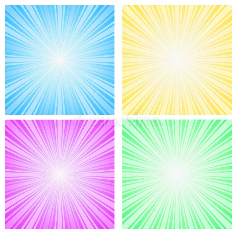 Sunbeams Abstract Background Stock Vector - Illustration of glare ...