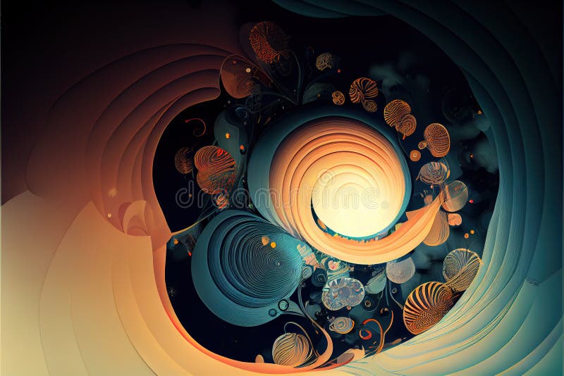 Abstract background stock illustration. Illustration of dreamscape ...