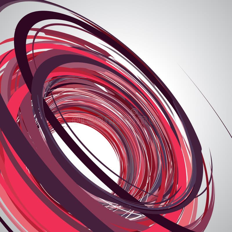 Abstract Background, Swirling Lines, Pink Vector Stock Vector ...